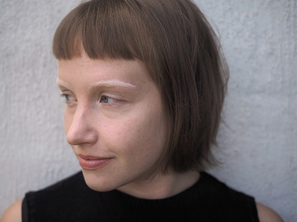 Editorial Look: Bleached brows - Charlotta Eve