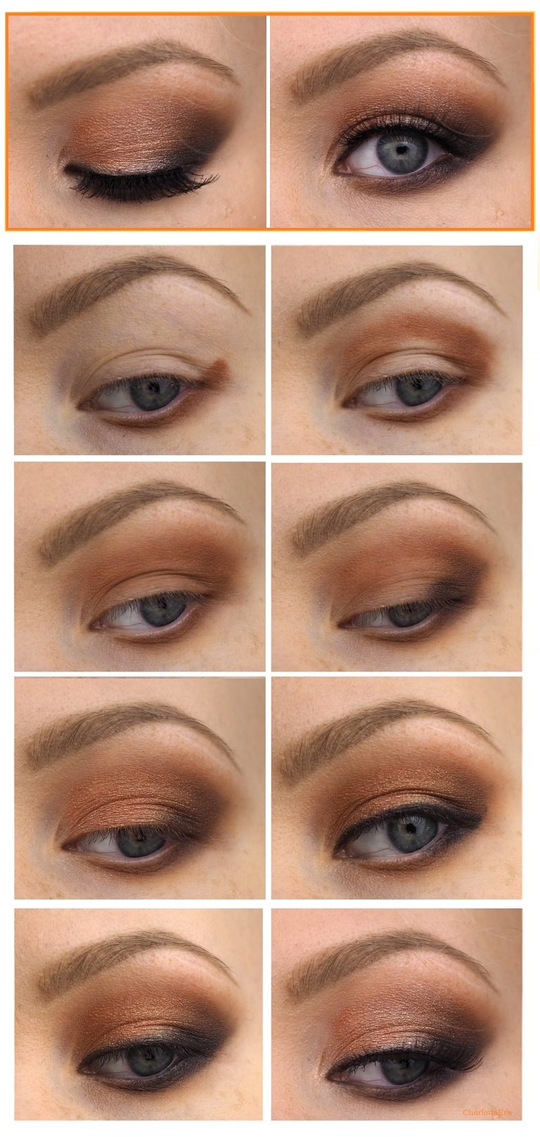 Fall Makeup Tutorial Using Vice 4 Burnt Orange Smokey Eye