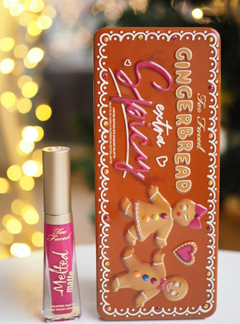 Too Faced Gingerbread Extra Spicy Palette & makeup looks - Charlotta Eve