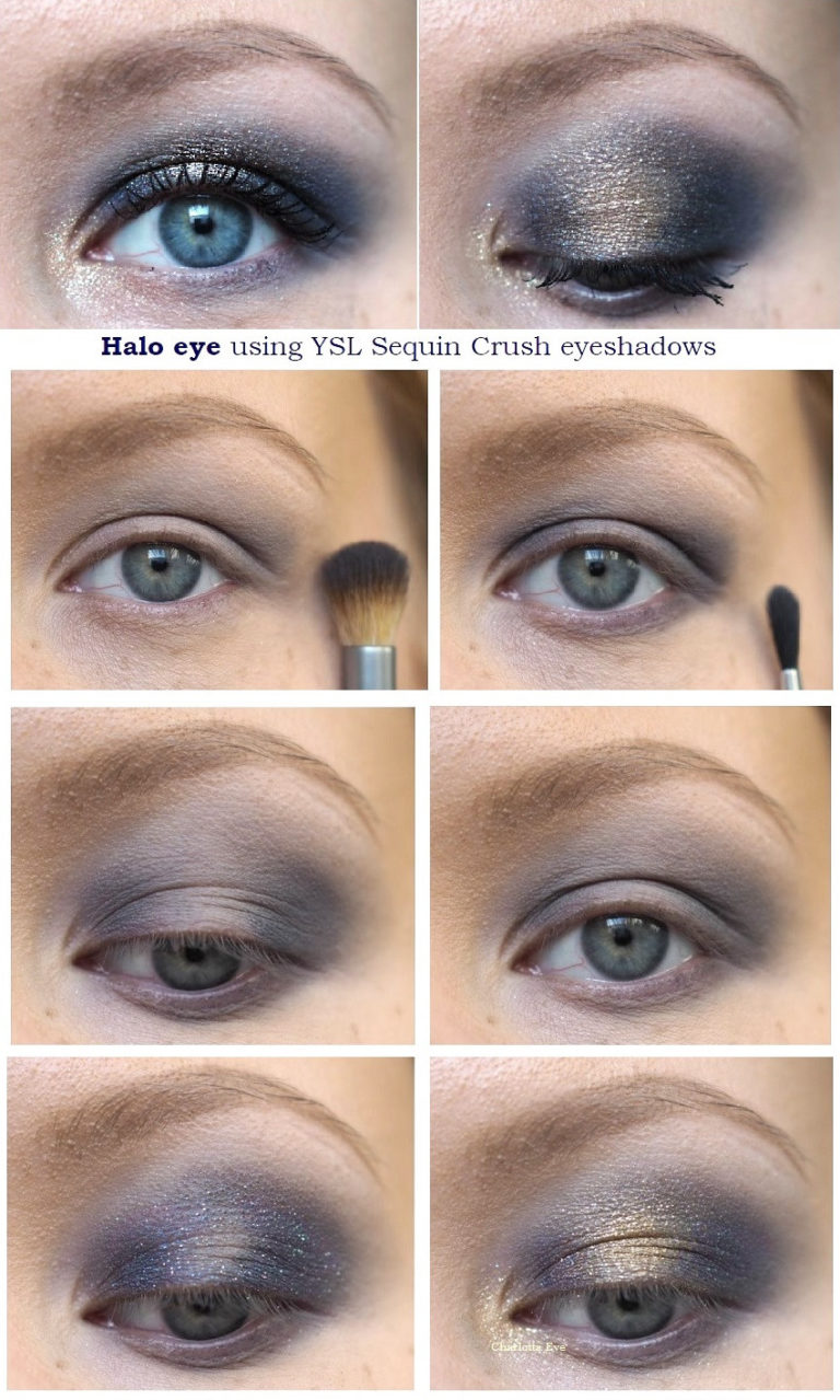YSL Sequin Crush Eyeshadows & 3 sparkly tutorials - Charlotta Eve