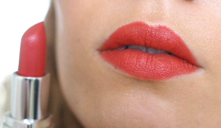 6 x the perfect orange red lipstick - Charlotta Eve