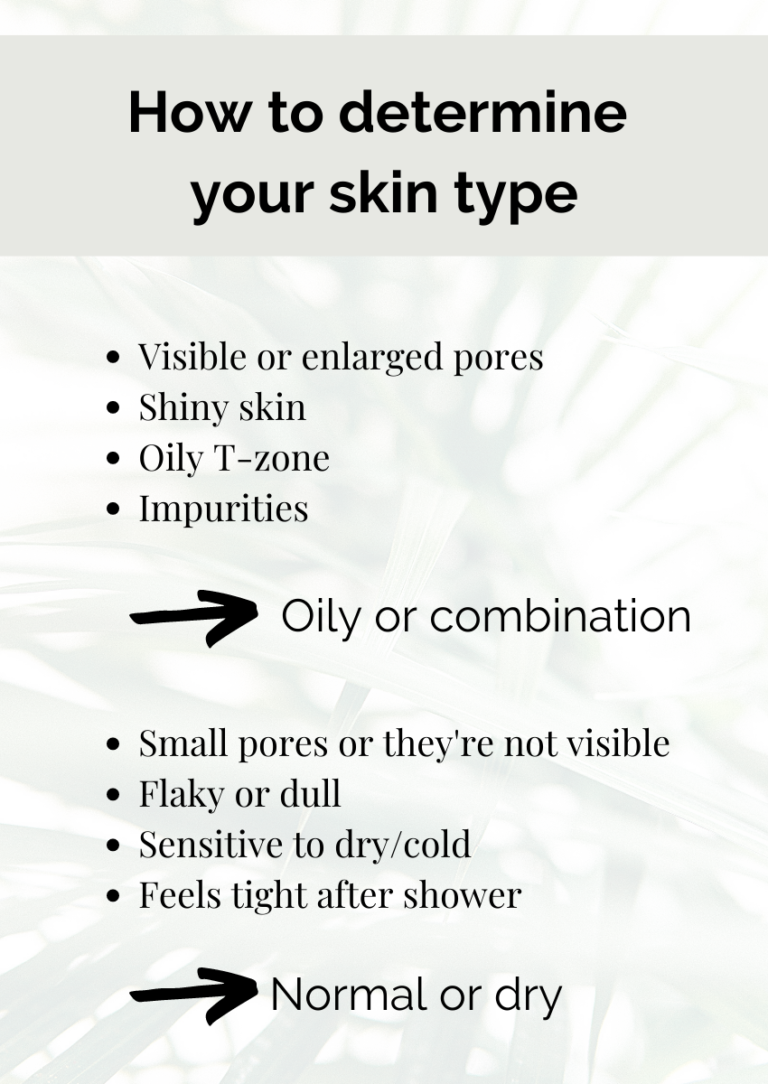 How to determine your skin type - A beauty therapist's guide