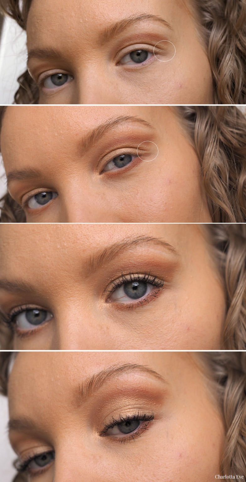 Floating contour for deep set and downturned eyes - Charlotta Eve